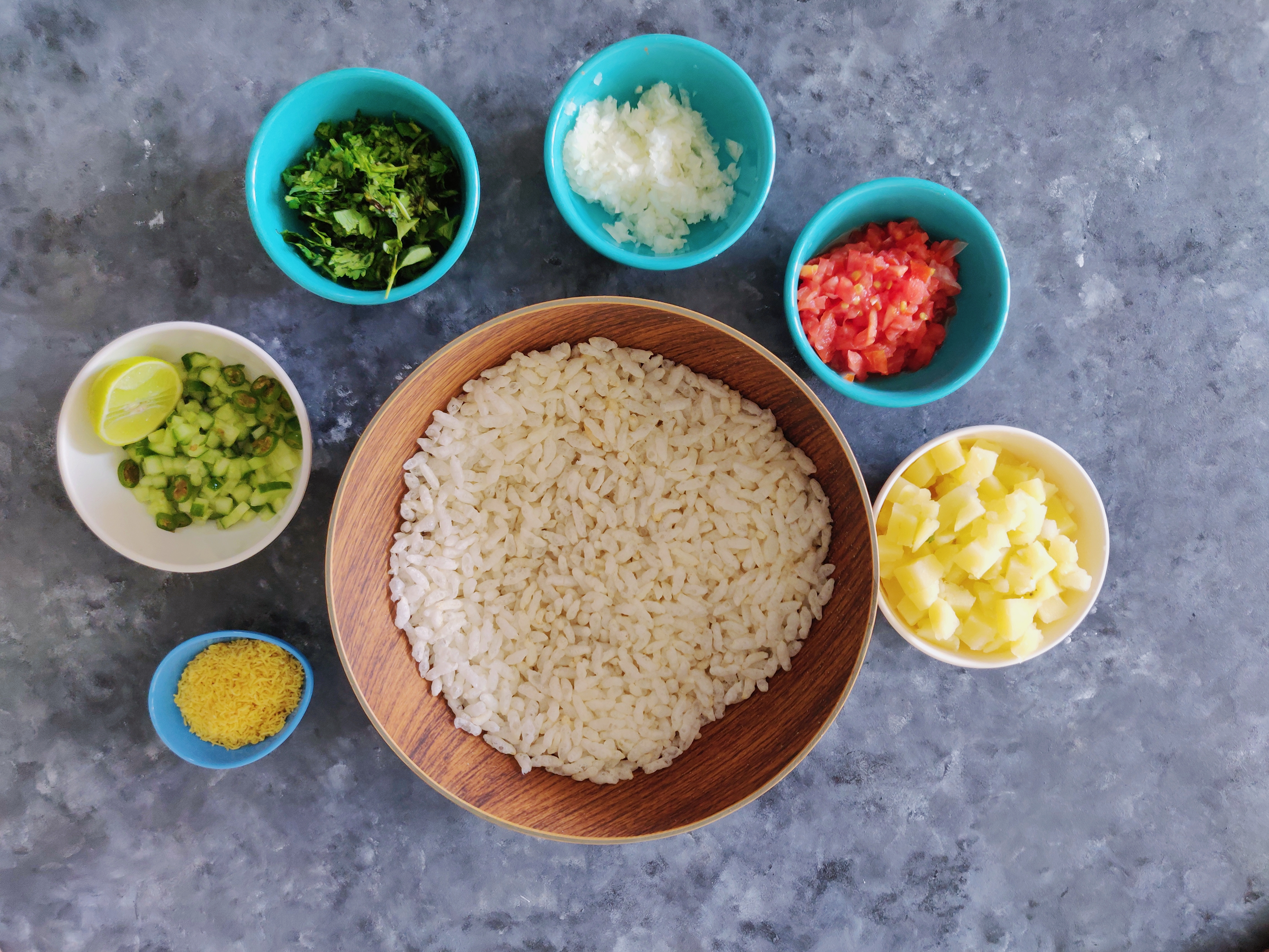 Jhal Muri (Spicy puffed rice) – My Tuck Box
